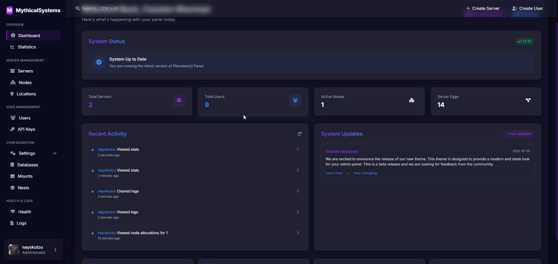 Mythical Admin V2 | BuiltByBit